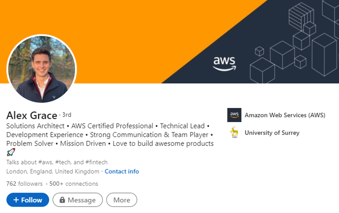The ultimate guide to updating your AWS Developer LinkedIn profile - Jefferson Frank